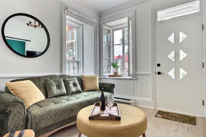 Spacious 2br + Hot Tub+2 Free P /8 Min City Center - Quebec City
