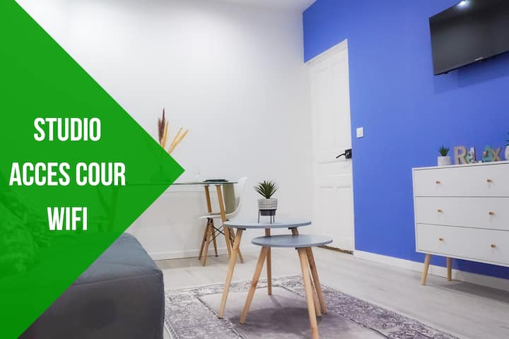 Appartcosy-stquentin * Studio Confortable Synthia - Saint-Quentin