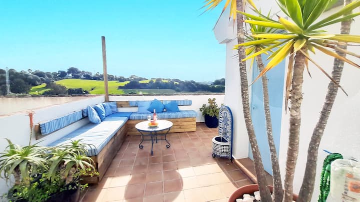 Sunny House With Terrace And Shared Pool - Barbate