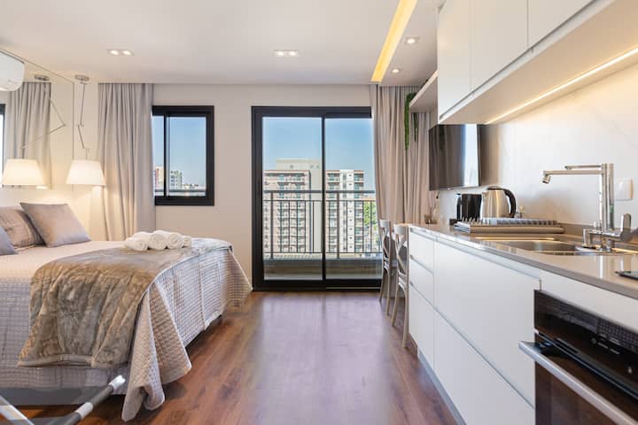 Studio Novo, Moderno E óTima Localização! (804) - São Paulo