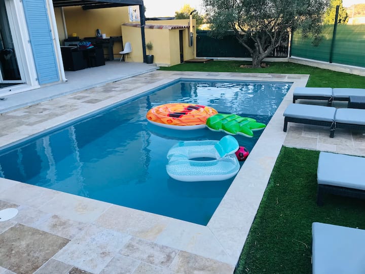 Belle Villa Avec Piscine - Martigues