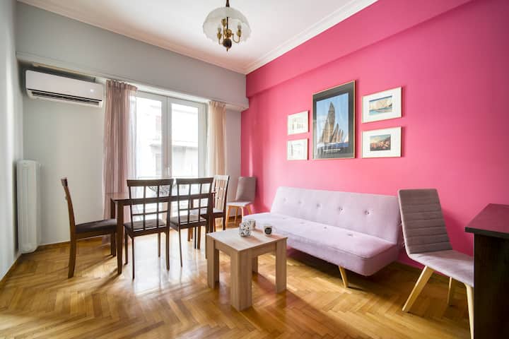 A Vintage Flat @Museum - Athens