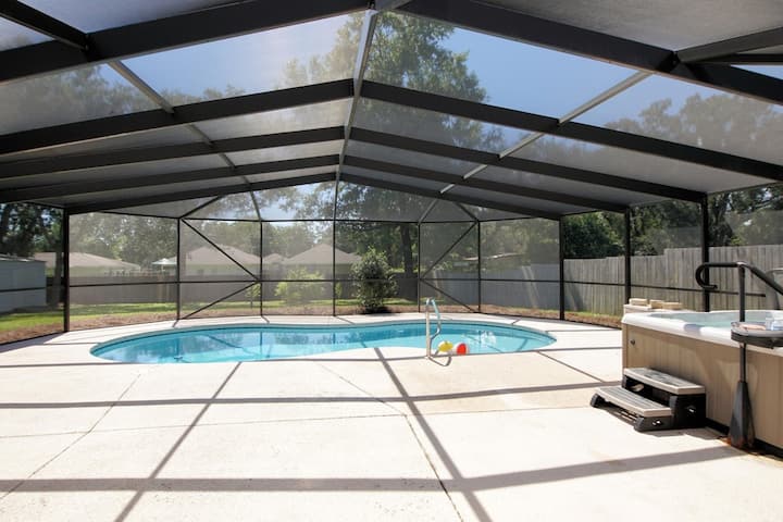 Bluewater Bay Hideaway Heated Private Pool/hot Tub - Niceville, FL