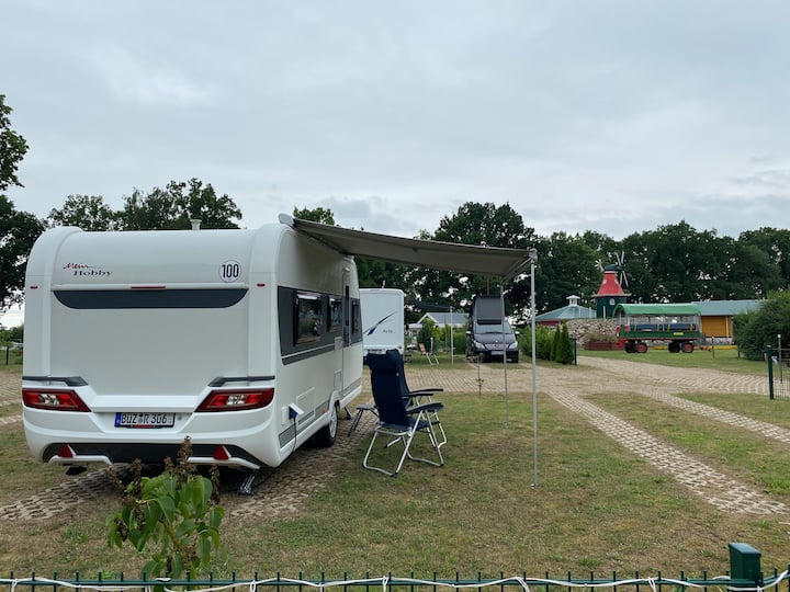 Gemütlicher Campingplatz Direkt In Der Natur/tiere - Bützow