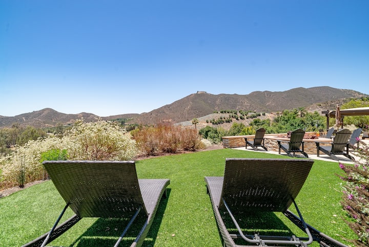 Rice Canyon Lodge: Views, Tranquility, Luxury - Monserate Winery, Fallbrook