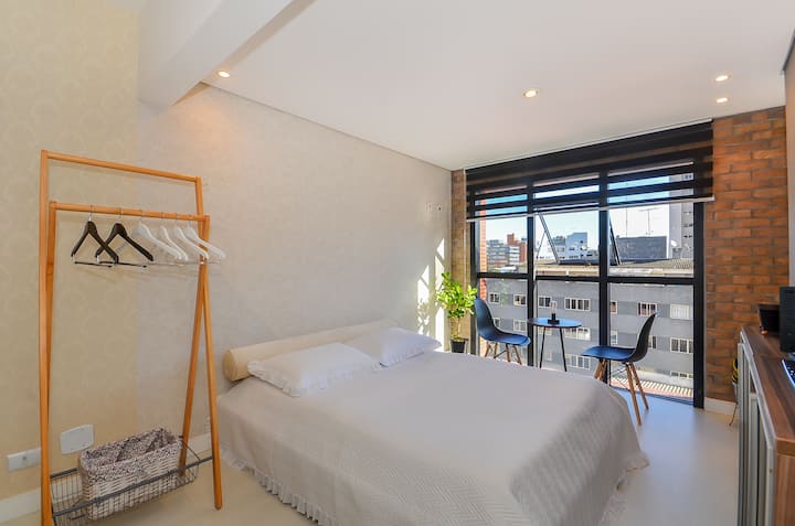 Studio Encantador No Batel Soho - Curitiba