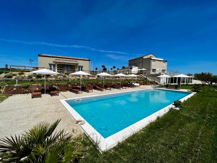 Casale Di Mauro - Moderna Casa Vacanze In Campagna - Fermo
