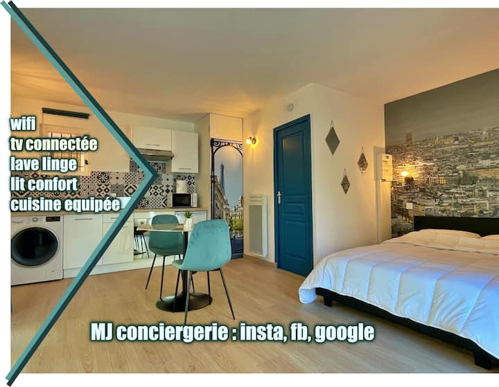 Confortable Studio, Jolie Decoration éQuipé. - Draguignan