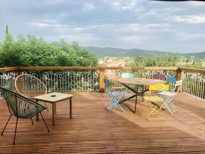 Villa Spacieuse Avec Piscine - Ganges