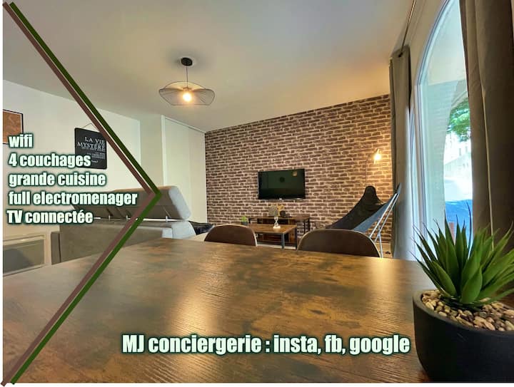 Style Loft Industriel, Tout éQuipé, Proche Centre - Draguignan