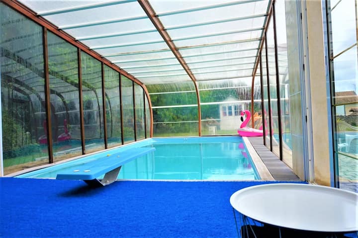 Logement Avec Piscine Privative Chauffée - Colleville-sur-Mer