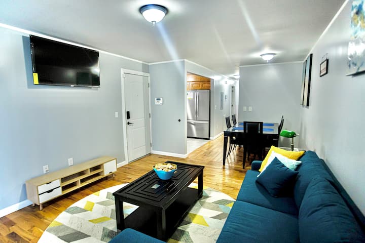 Open 3bd 2ba Apt W/ Patio Newark/ewr Mins From Nyc - Belleville, NJ