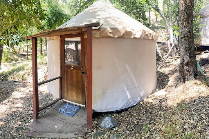 Yurt Visit - Los Gatos, CA