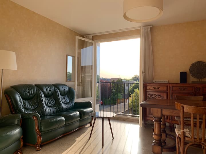 Grand 2 Pièces / Balcon Et Parking Sécurisé - ibis Chateauroux