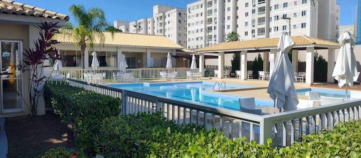 Ap 2 Quartos Em Condomínio Fantástico! - Lauro de Freitas