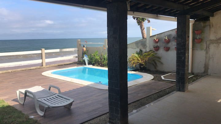 Casa Com Piscina - Praia De Ipioca - Pé Na Areia! - Maceió
