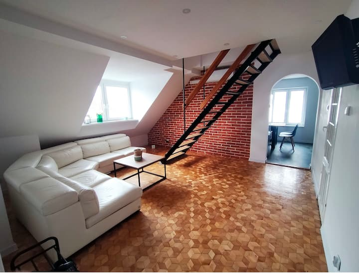 Dwupoziomowy Apartament W Dzielnicy Nadmorskiej - Swinemünde