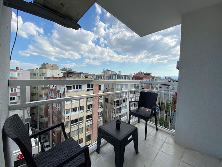 Merkezi, ÇAtı Katı & Harika ŞEhir Manzarası - Alsancak