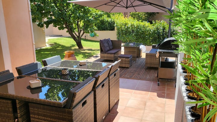 Magnifique Villa, Terrasse, Spa De Nage, Jardin. - Nice