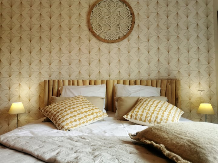 Chambre D'hôtes éCo-responsable - Villa Font Vive - Grospierres