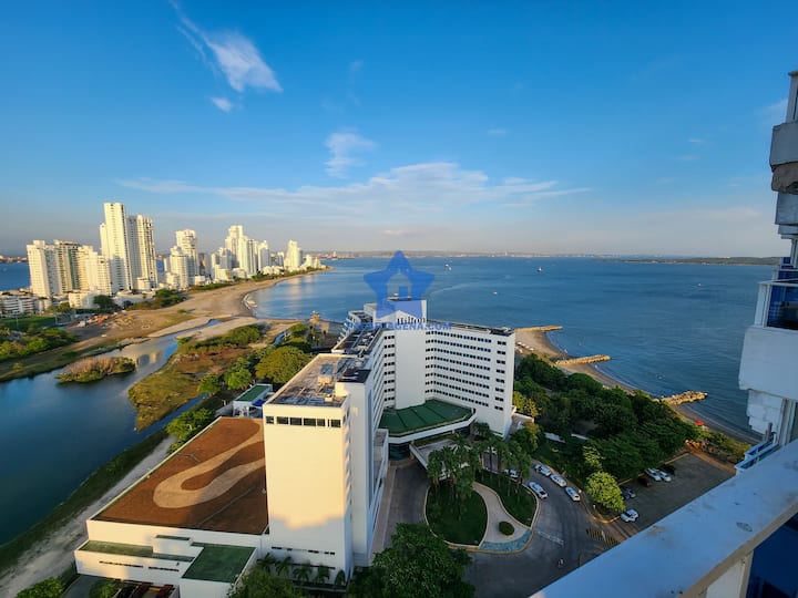 Sky View Apartment - 20th Floor - Cartagena