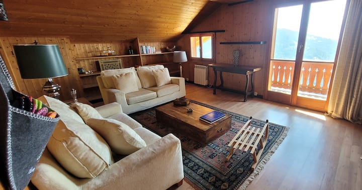 Unique! Très Bel Appartement, Panaroma Phenomenal - Leysin