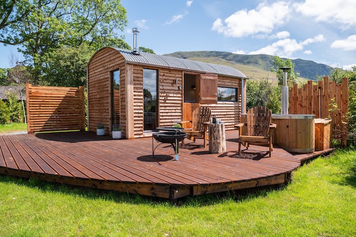 The Fallow, A Bespoke Lake District Cabin & Hottub - Glenridding