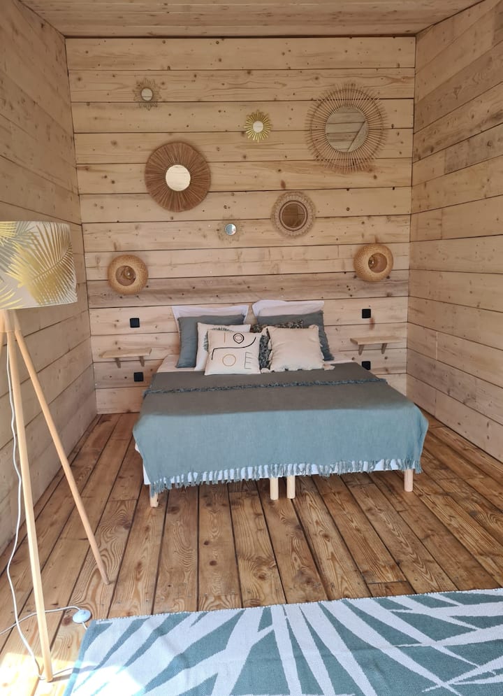 Ecolodges Cabanes En Bois Avec Piscine Privée - Korsika