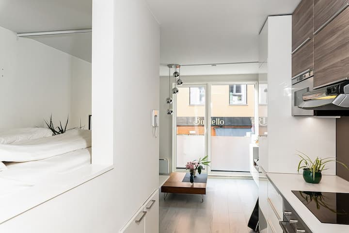 Koselig Og Sentralt Midt I Fargegaten - 스타방에르