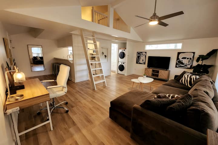 Quiet 1br, Full Remote Work Setup, Walkable Area - 오스틴