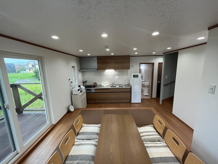 最大5名、ゆったり貸し切り天然温泉の南紀白浜貸別荘(2-79) - Tanabe