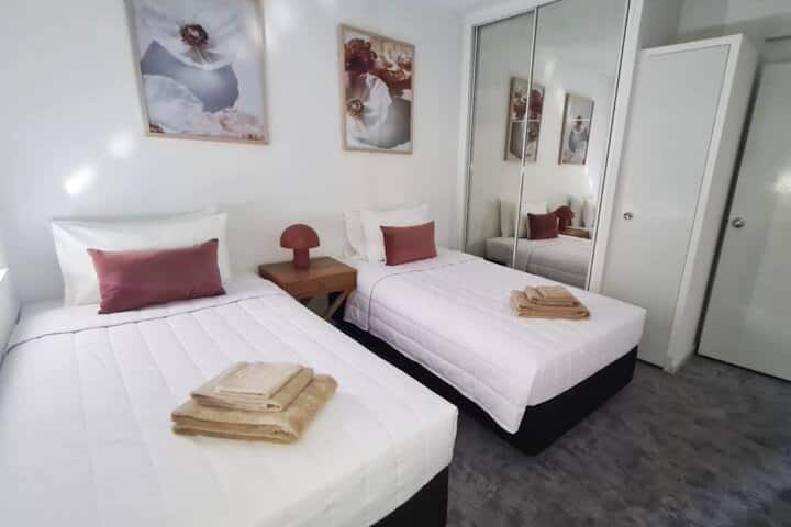 Self Contained Twin King Single Apartment - Sídney