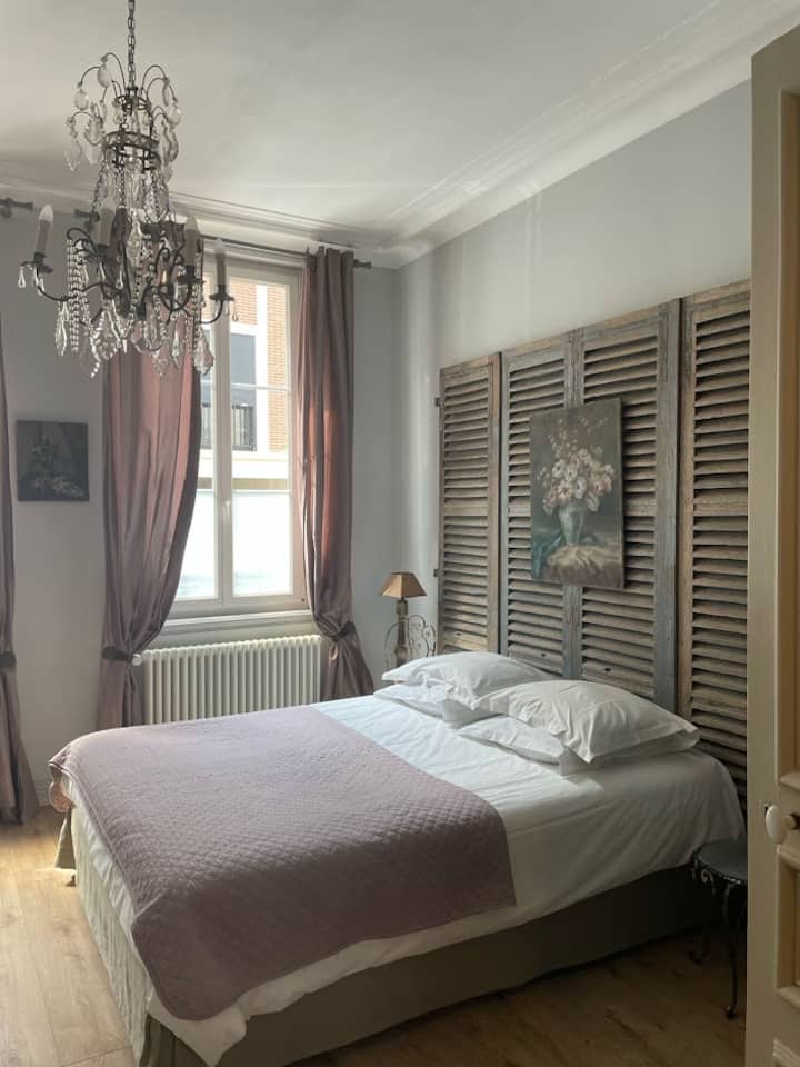 Appartement De Charme Avec Jardinet Et Parking. - Reims