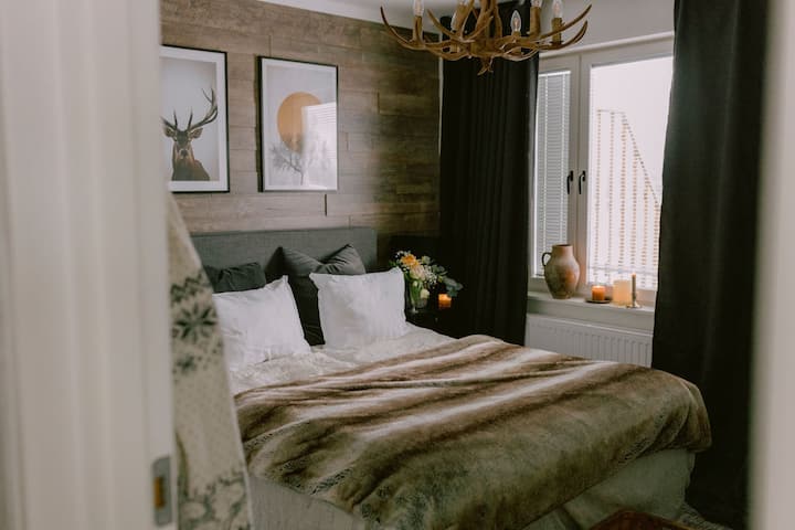 Cozy Lodge Style Apartment Minute Away From Slopes - Järvsö