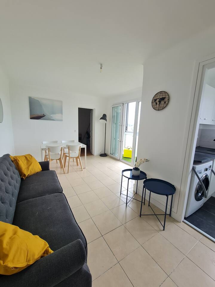 T3 Cosy Proche Paris, Tous Commerces Et Rer à Pied - Viry-Châtillon
