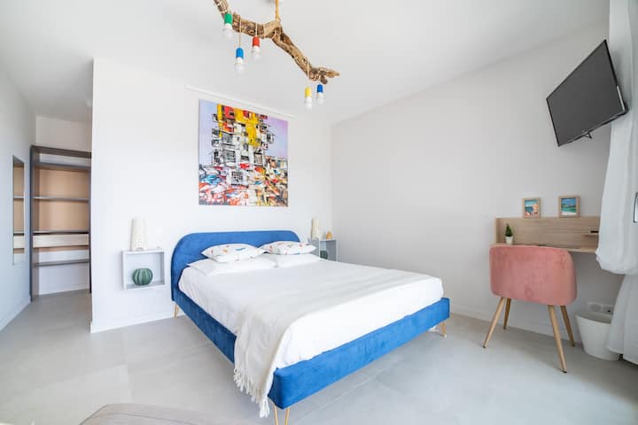 Casa Lc Chambre1 Splendid Vue Mer Et Jacuzzi - Ajaccio