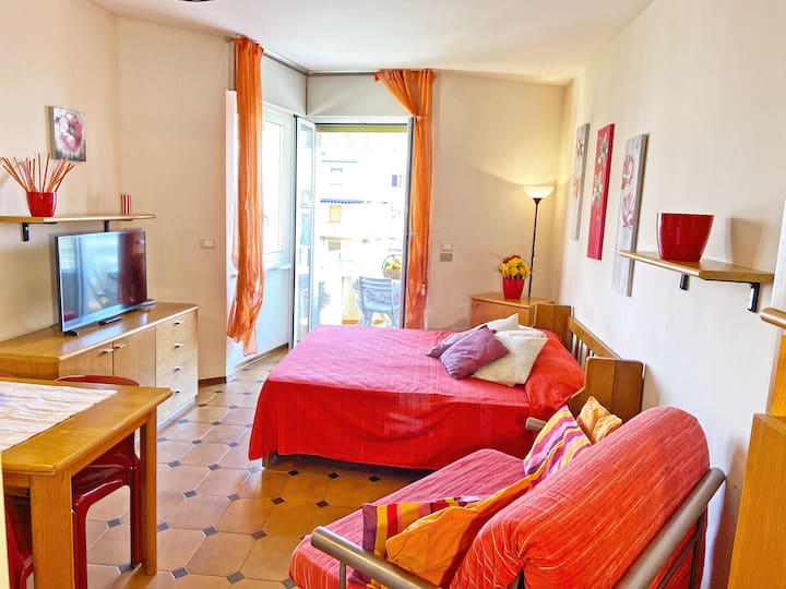 Studio Flat With Balcony Close To The Sea - Santo Stefano al Mare