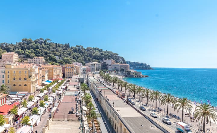 Beau 3 Pièces Avec Vue Sur La Mer - 니스