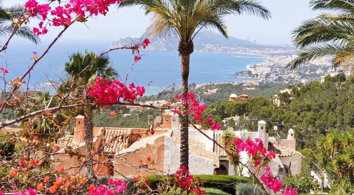 Villa Buganvilla Individual Con Piscina Comunitari - Altea