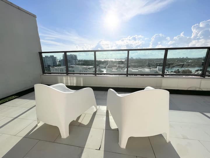 Miami Beach Penthouse Oasis – Breathtaking Views! - Miami Beach