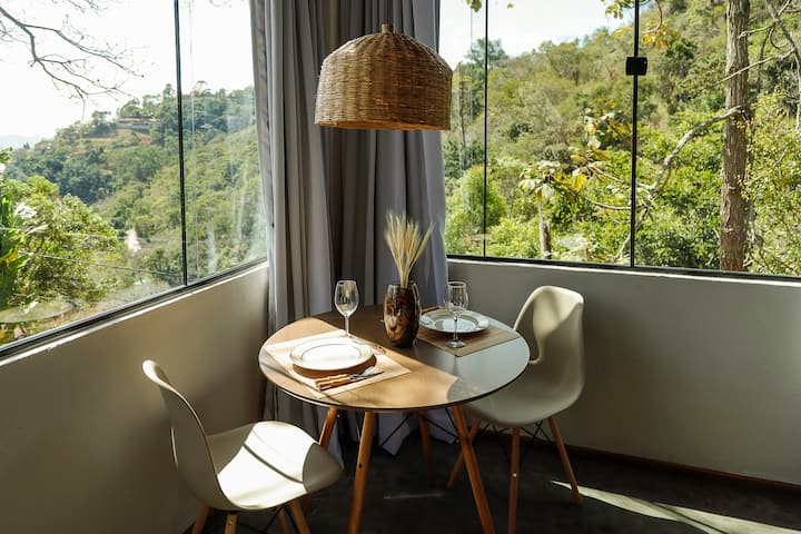 Loft Com Hidro Nas Montanhas. Vista Do Vale. - Petrópolis