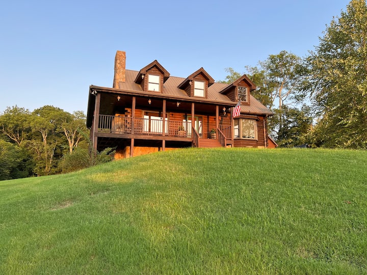 5 Acre 3 Bedroom Cabin Next Door To Troubadour - Tennessee Renaissance Festival