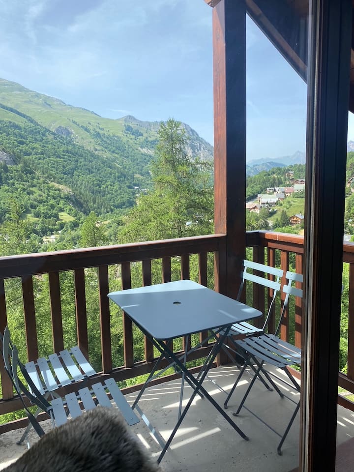 Beau Duplex 7/9p Sur Pistes, Piscine,proche Centre - Valmeinier