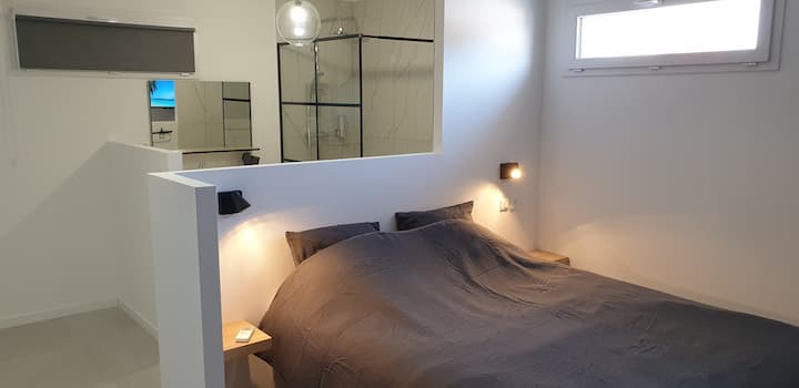 La Suite Basalte Spa Partagé Accès Privatif Agde - Agde