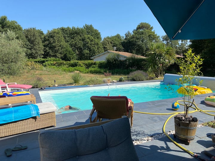 Magnifique Villa Contemporaine Avec Piscine - Saint-Sever