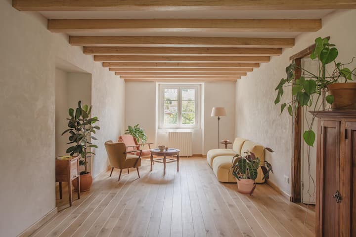 Chambre Quadruple Vue Jardin Avec Petit Déjeuner - Hasparren