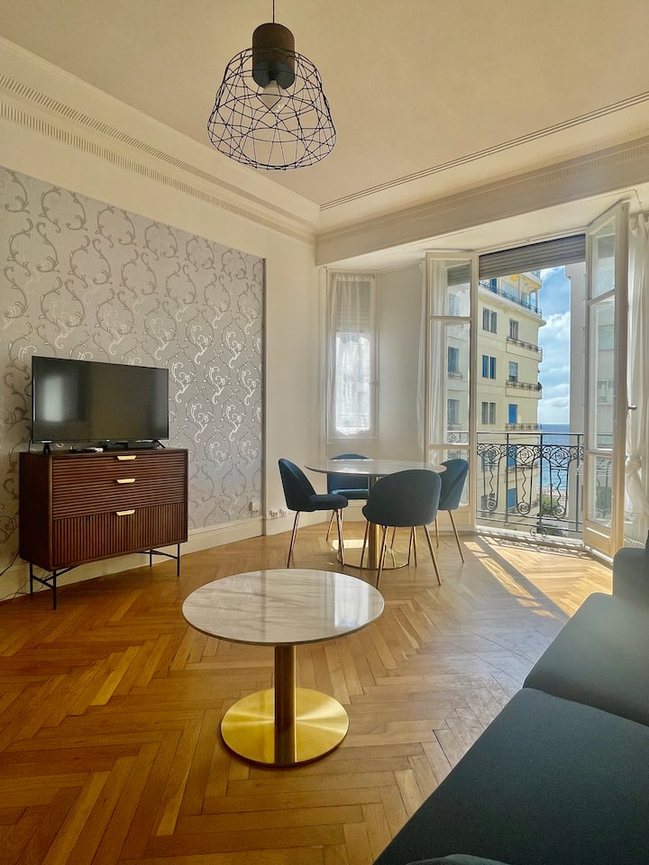 Grand Studio Proche Tramway Et Promenade - Nice