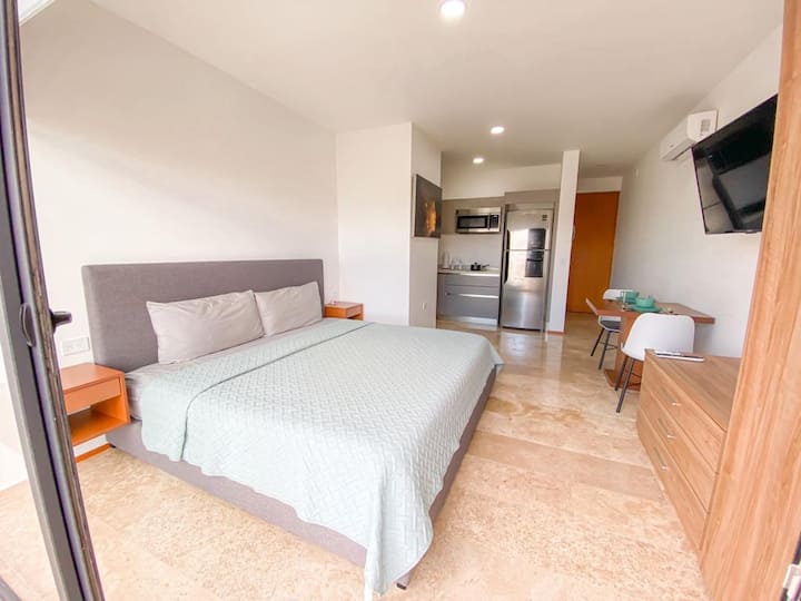 Hermoso Estudio Con Rooftop Con Alberca - Playa del Carmen