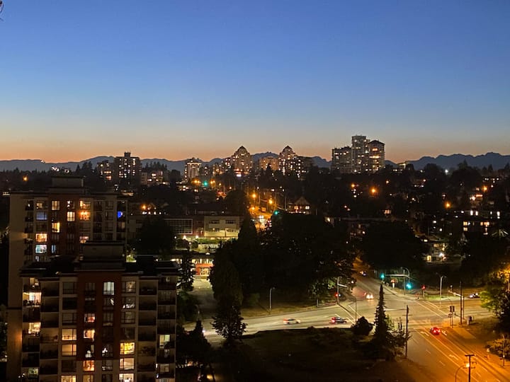 Stunning Views From Downtown 1-br Apartment! - Burnaby
