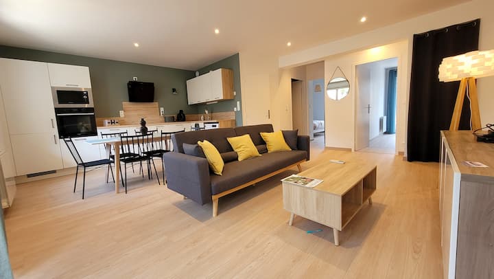 Joli T4 Climatisé De 80 M², Proche Du Centre Ville - Rodez